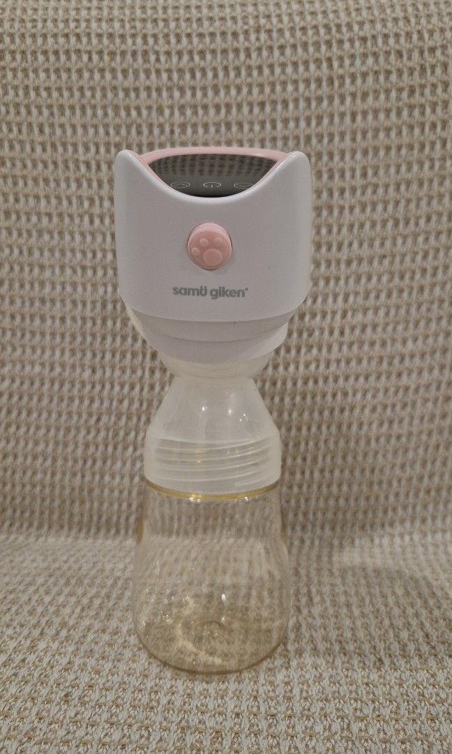 Samu Giken Electric Wireless Portable 9 Speed Breastpump with PPSU Bottle, Babies & Kids ...