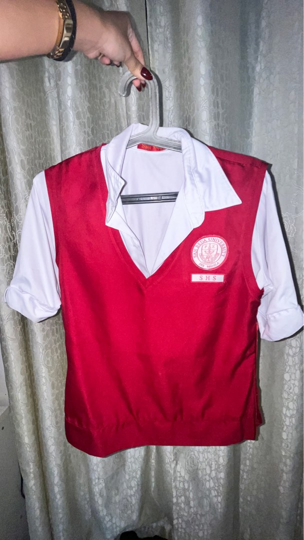San Beda uniform SHS, Women's Fashion, Tops, Blouses on Carousell
