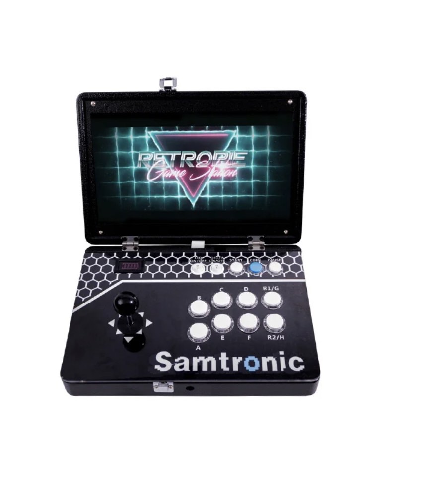 Santrinic Folding 14" Game Console, Video Gaming, Video Game Consoles ...