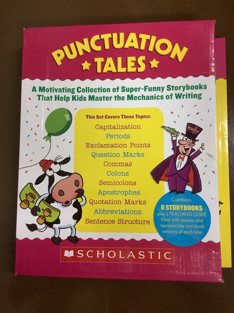 SCHOLASTIC - PUNCTUATION *TALES* A Motivating Collection of Super-Funny ...