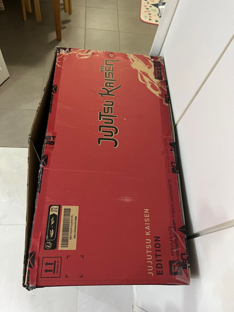 Secret Lab JJK jujutsu kaisen box, Video Gaming, Gaming Accessories ...