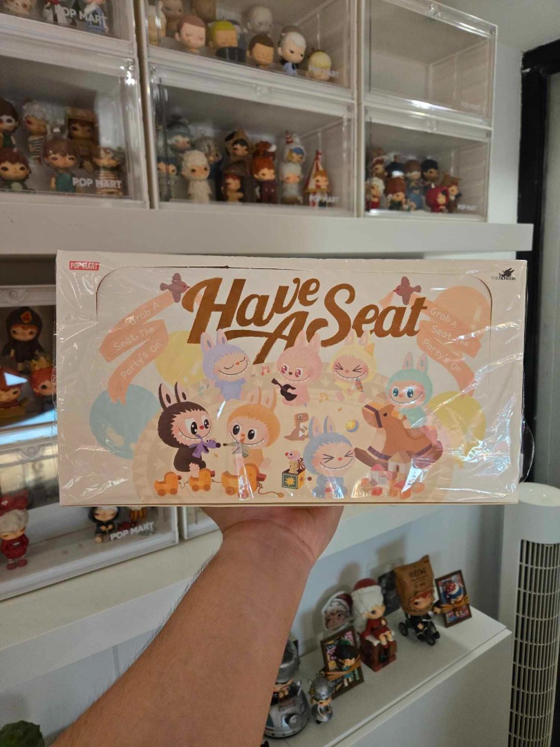 (SET) Labubu : Have A Seat - (Popmart The Monsters Macaron v2), Hobbies ...