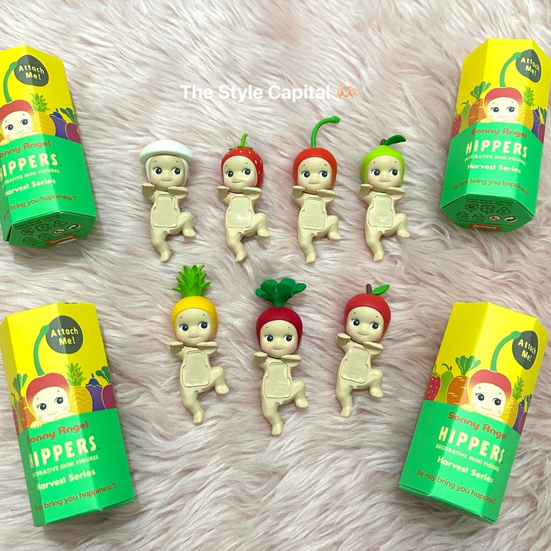 Sonny Angel Harvest Hippers - Vegetables & Fruits (Strawberry, Cherry ...
