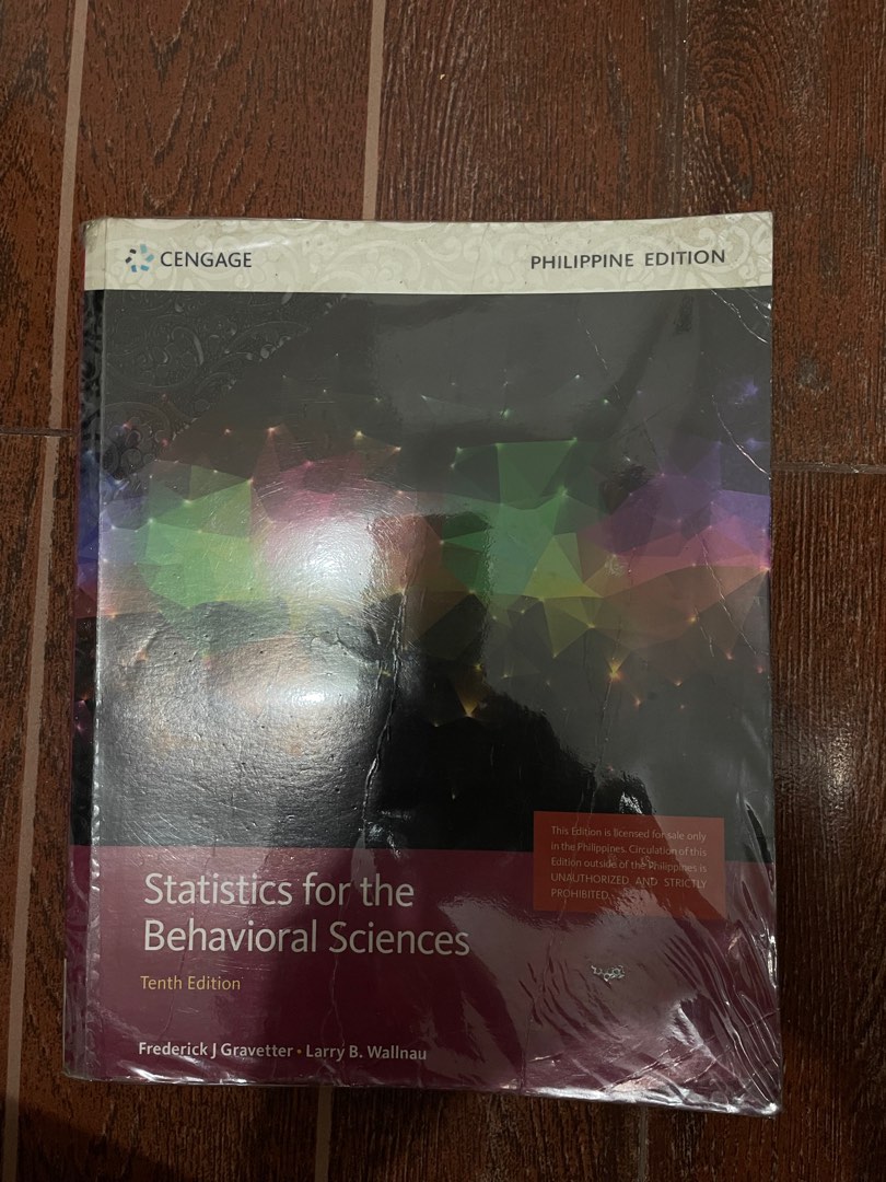 Statistics for the Behavioral Sciences, Hobbies & Toys, Books ...