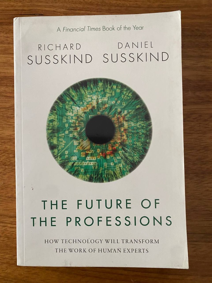 The Future Of The Professions Book, Hobbies & Toys, Books & Magazines ...