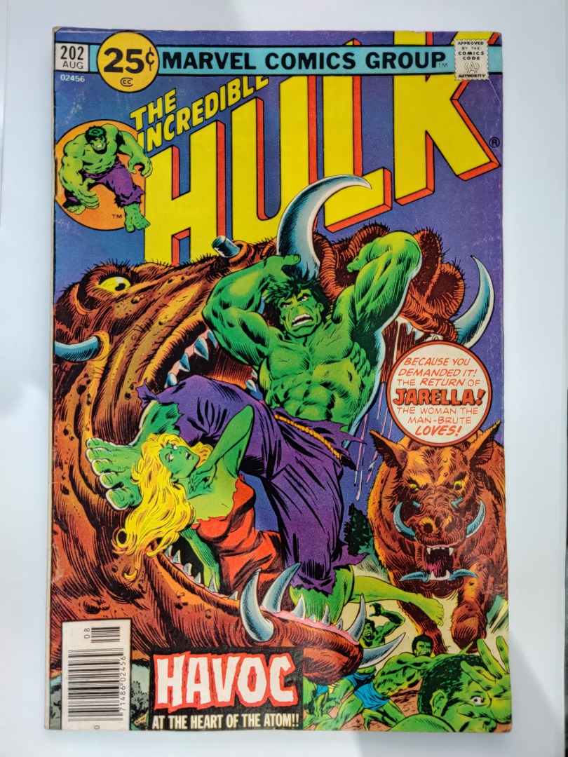 The Incredible Hulk Vol. 1 (1962) #202 Newsstand, Hobbies & Toys, Books ...