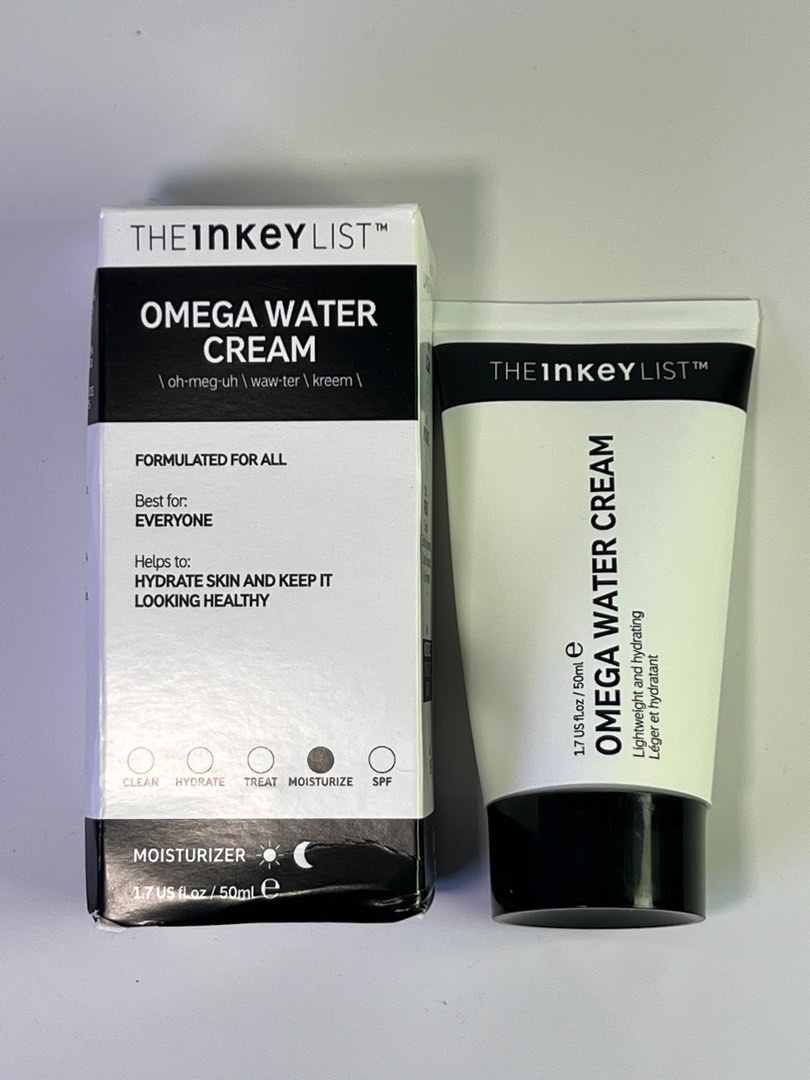 The Inkey List Omega Water Cream, Beauty & Personal Care, Face, Face ...
