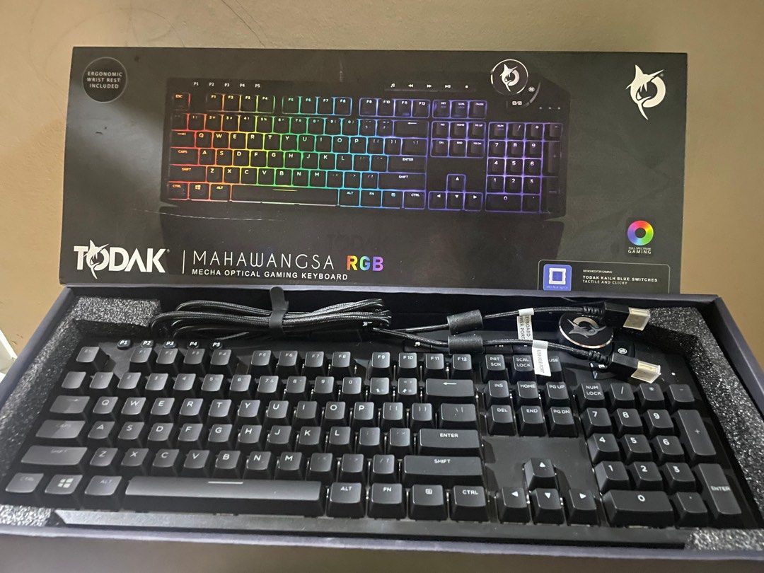 Todak Keybord Rgb (MAHAWANGSA), Computers & Tech, Parts & Accessories ...