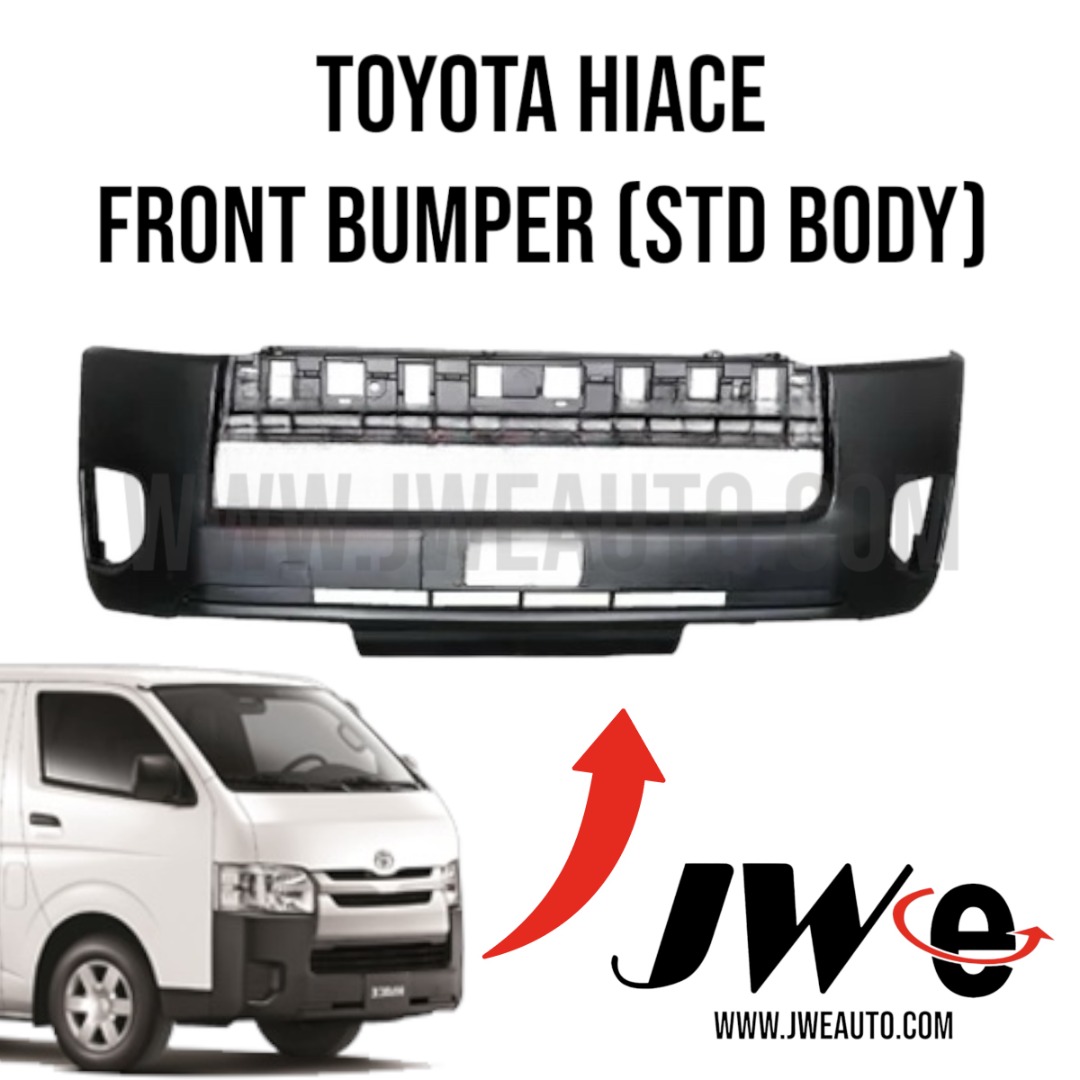 Toyota Hiace Front Bumper, Car Accessories, Accessories on Carousell