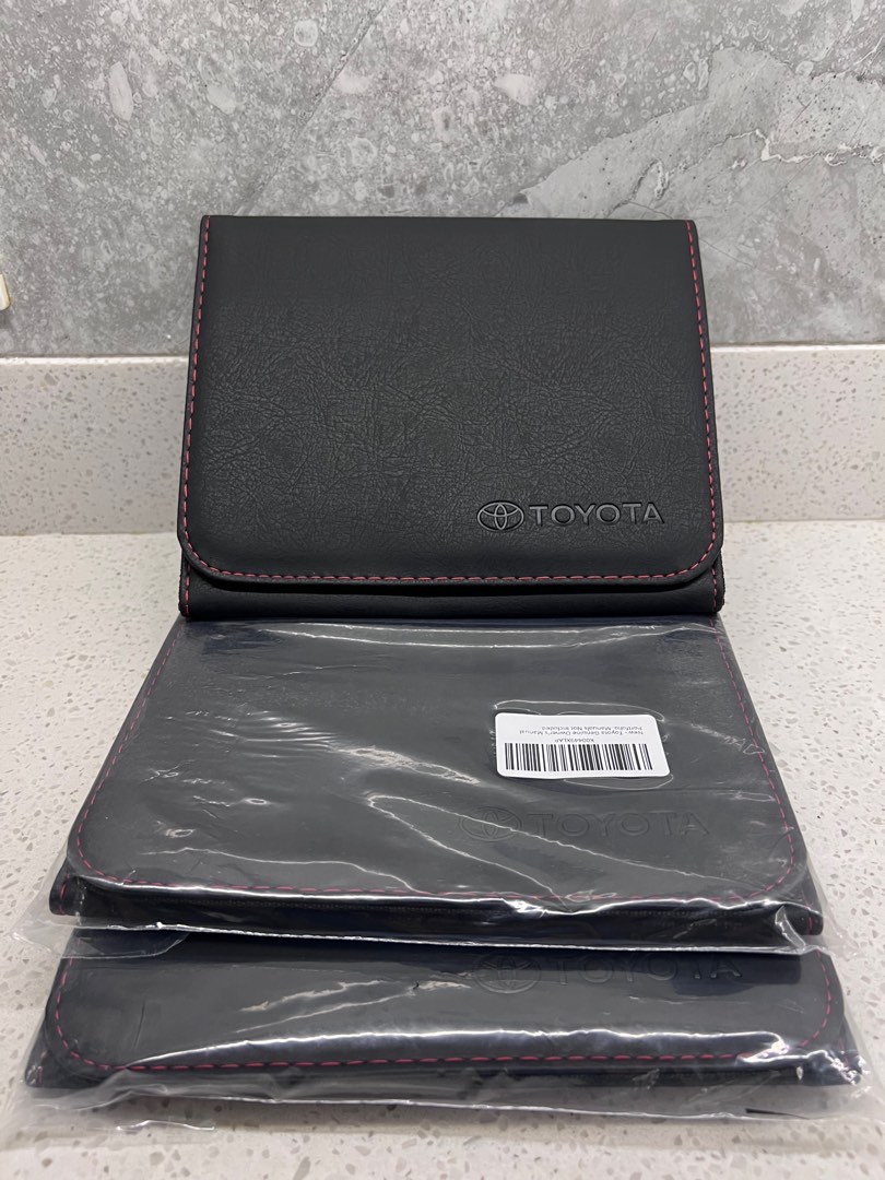 Toyota Parts Genuine Portfolio Manual Booklet, Car Parts & Accessories ...