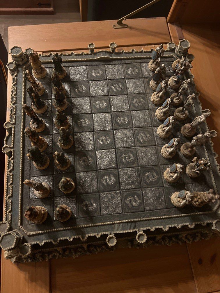 Undead knight chess set, Hobbies & Toys, Toys & Games on Carousell