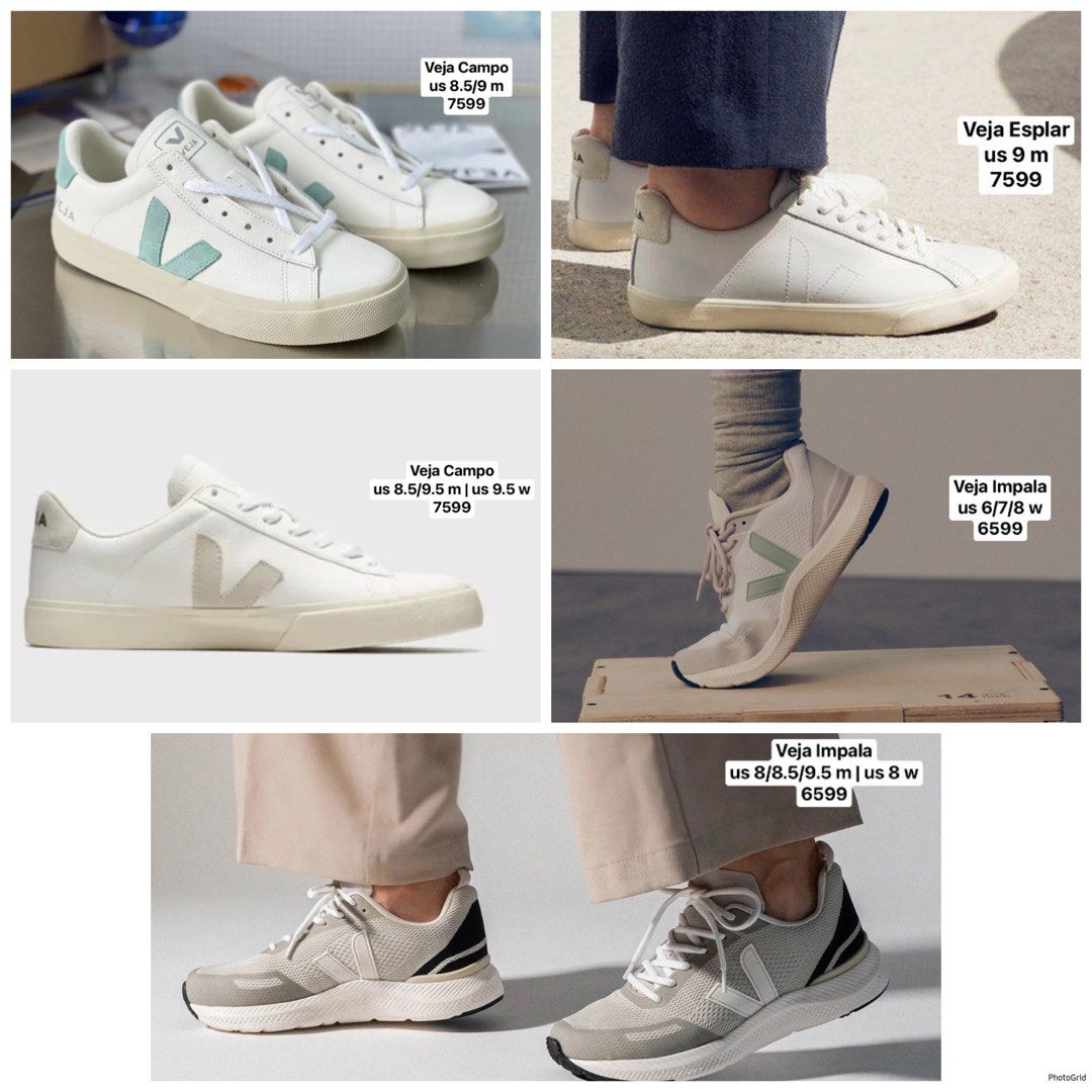 Veja Campo | Veja Esplar | Veja Impala Unisex, Men's Fashion, Footwear ...