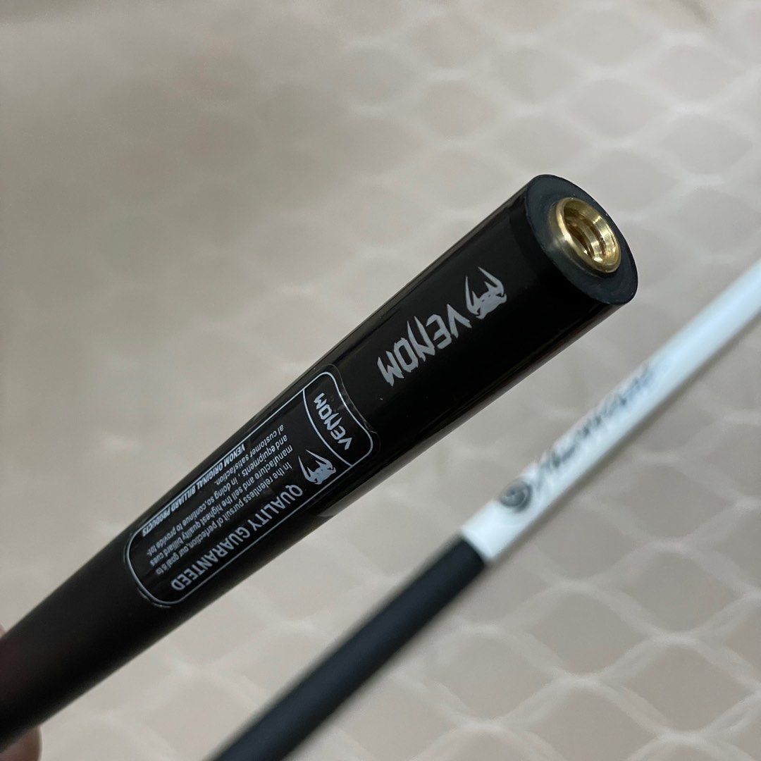 Venom Hurricane Break Jump Carbon - Stick Stik Cue billiard biliar ...