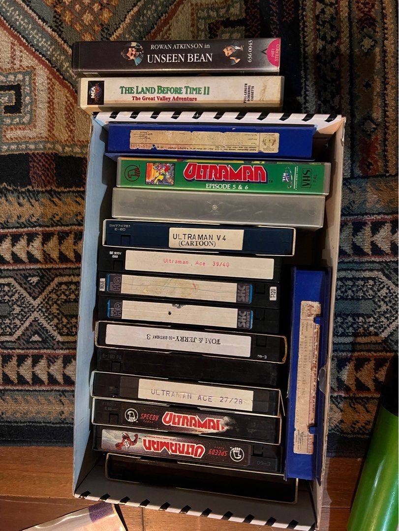 VHS video home system tape Ultraman, TV & Home Appliances, TV ...