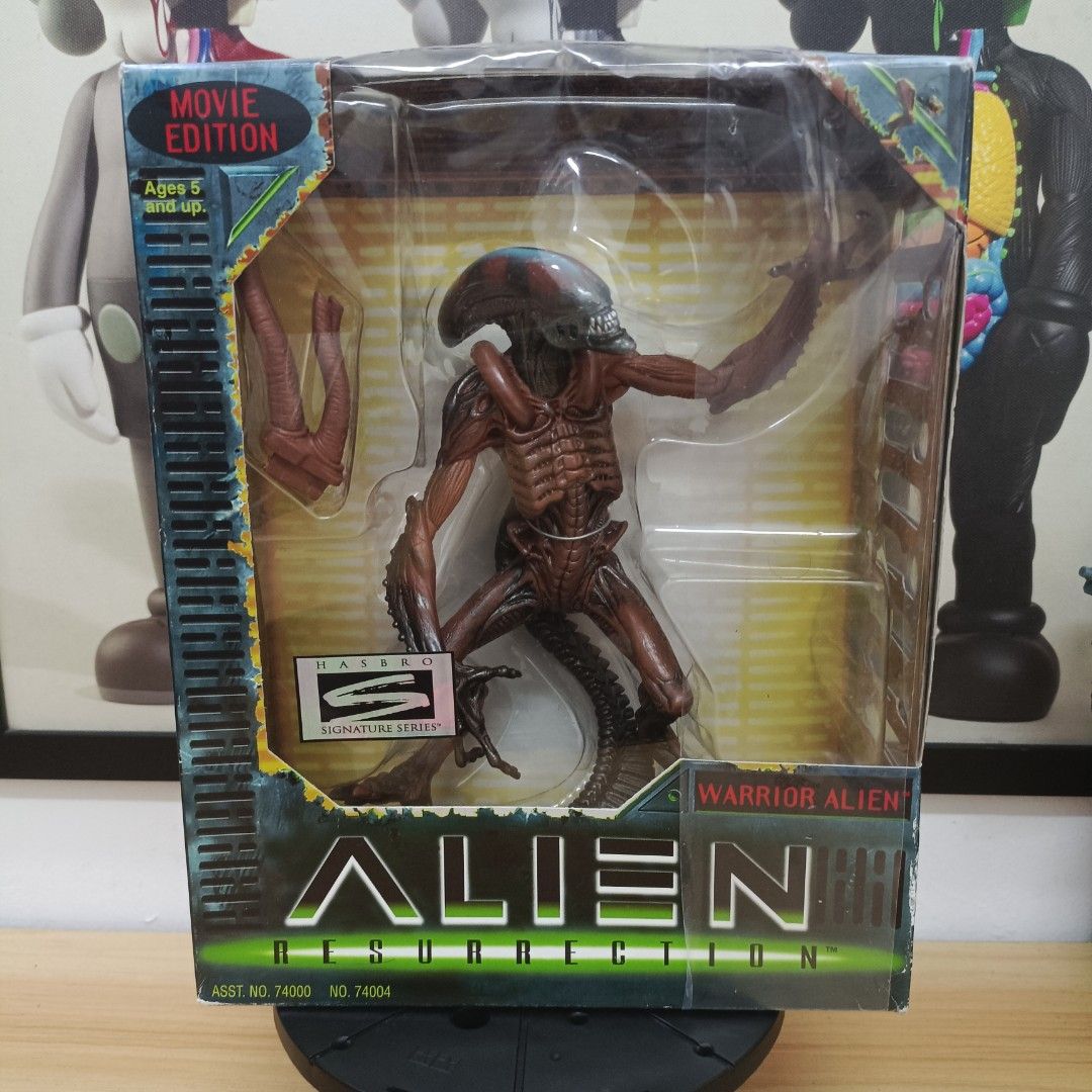 VINTAGE 1998 HASBRO SIGNATURE SERIES ALIEN RESURRECTION WARRIOR ALIEN ...