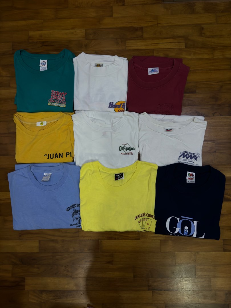Rare Vintage T-shirts, Men's Fashion, Tops & Sets, Tshirts & Polo ...