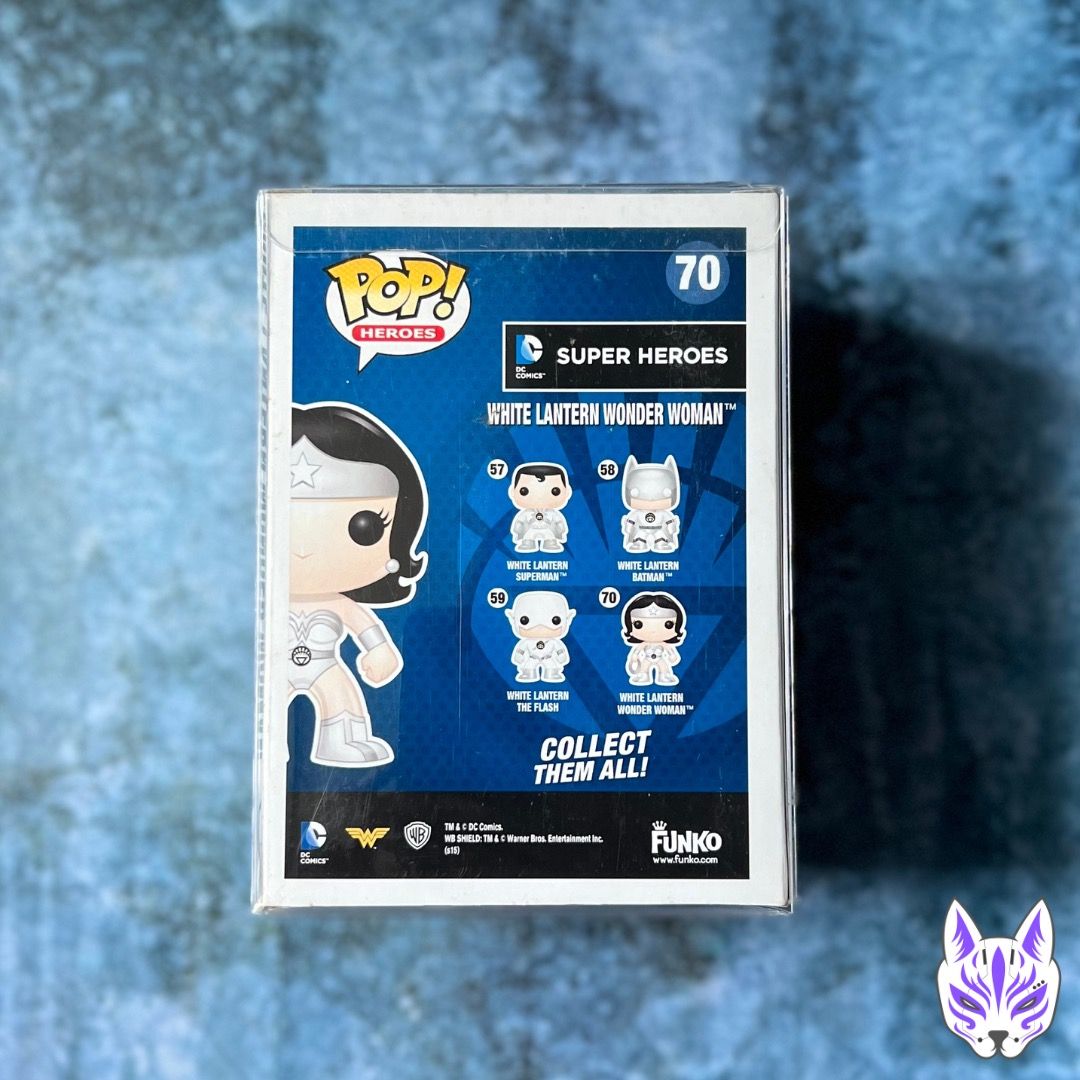 WHITE LANTERN: SUPERMAN/ WONDER WOMAN/ KYLE RAYNER FUNKO POP DC SUPER ...