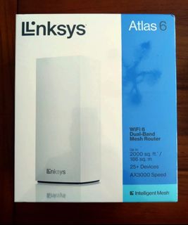 Linksys Atlas 6 - wifi dual mesh router, Computers & Tech, Parts ...