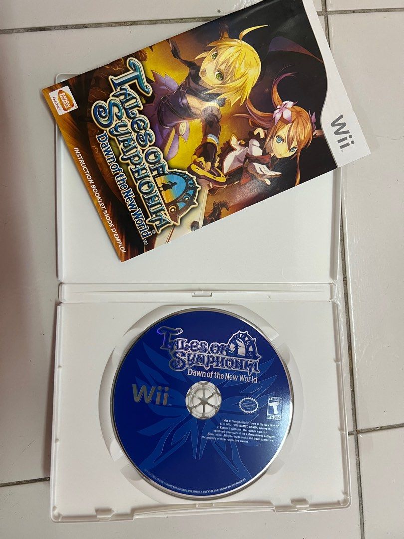 Wii Tales of Symphonia (US), Video Gaming, Video Games, Nintendo on ...
