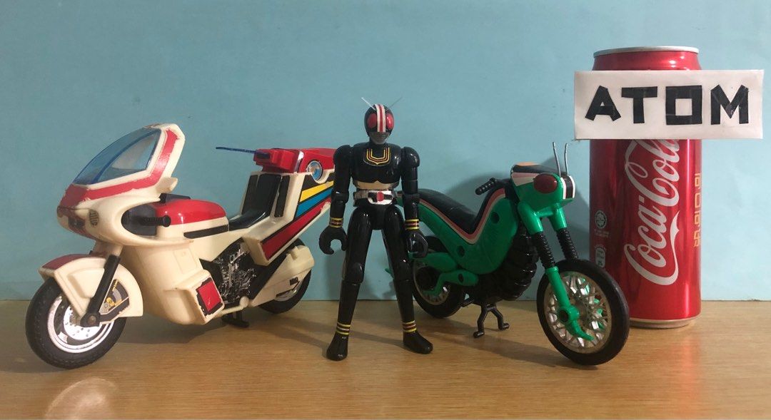 [WTS] Kamen Rider Black + battle hopper + road sector set, Hobbies ...
