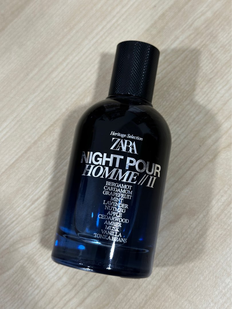 ZARA NIGHT POUR HOMME II EDP - Lightly Used, Beauty & Personal Care ...