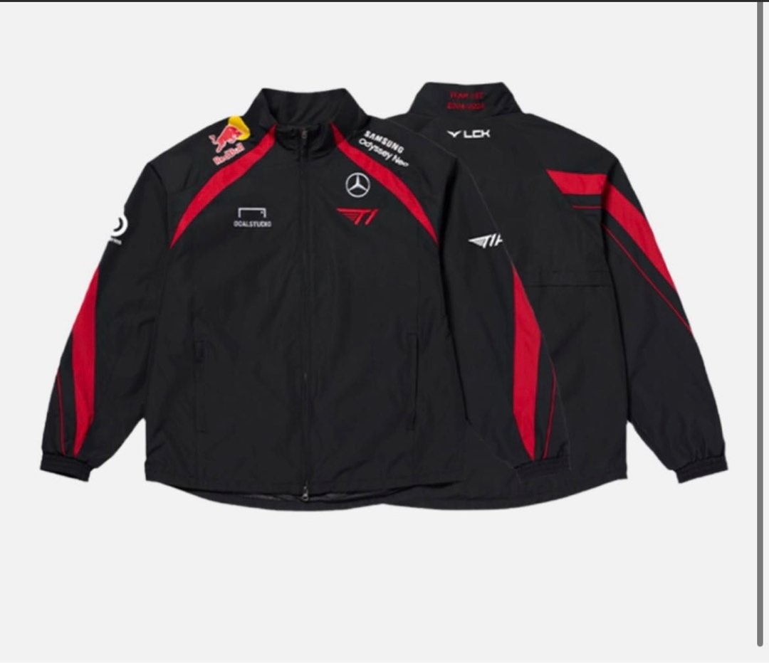 2024 LOL T1 Uniform Jacket / T1 Uniform Jersey T1隊T /T1外套, 興趣及遊戲, 收藏品及 ...