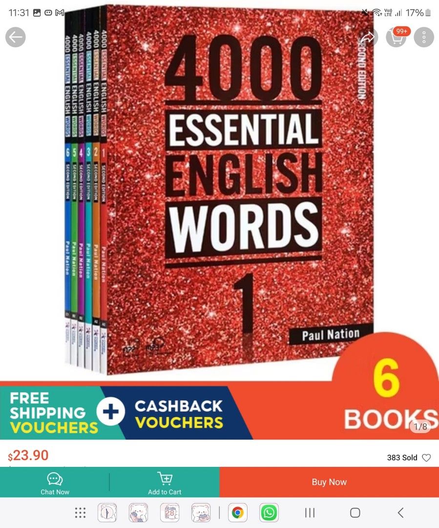 4000 essential English words pdf on Carousell