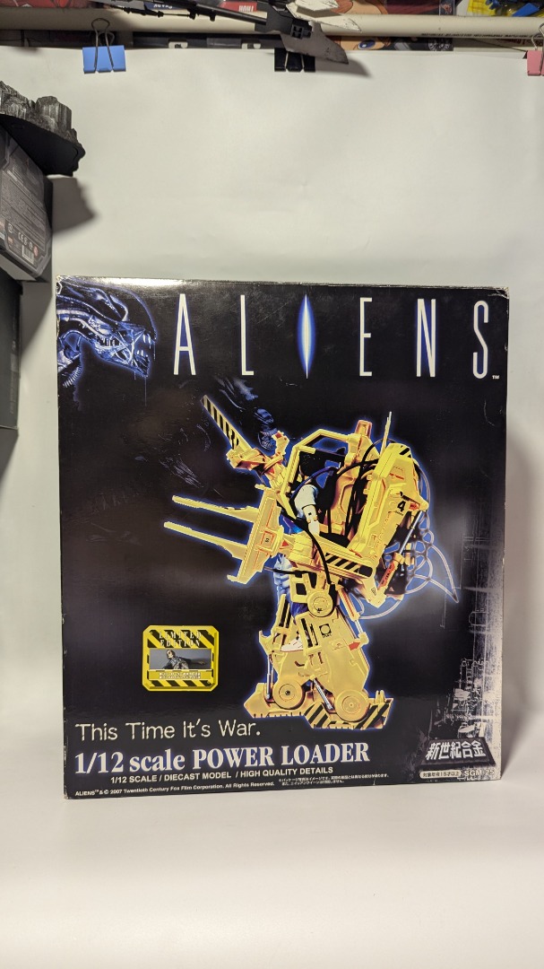 ALIENS 1/12 Scale Diecast Power Loader with Ellen Ripely AOSHIMA Japan ...