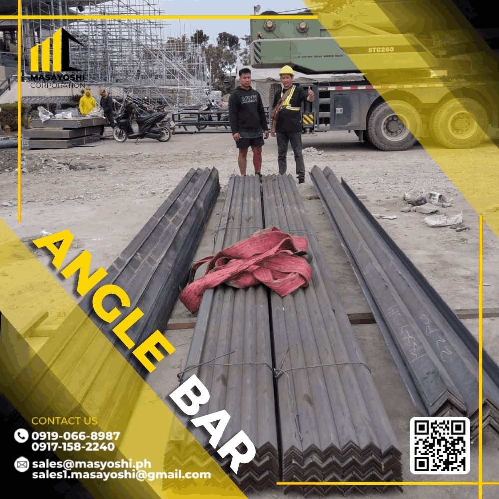 ANGLE BAR 3.0 X 50 X 50, ANGLE BAR 4.5MM X 38 X 38,Steel deck, Channel ...