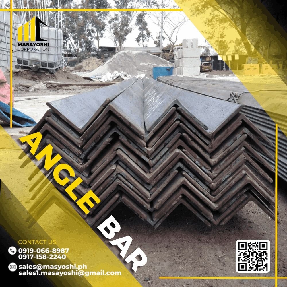 Angle bar 3mm x 3/4 x 3/4 x 6m, ANGLE BAR 1/4 X 1, 8,Steel deck ...