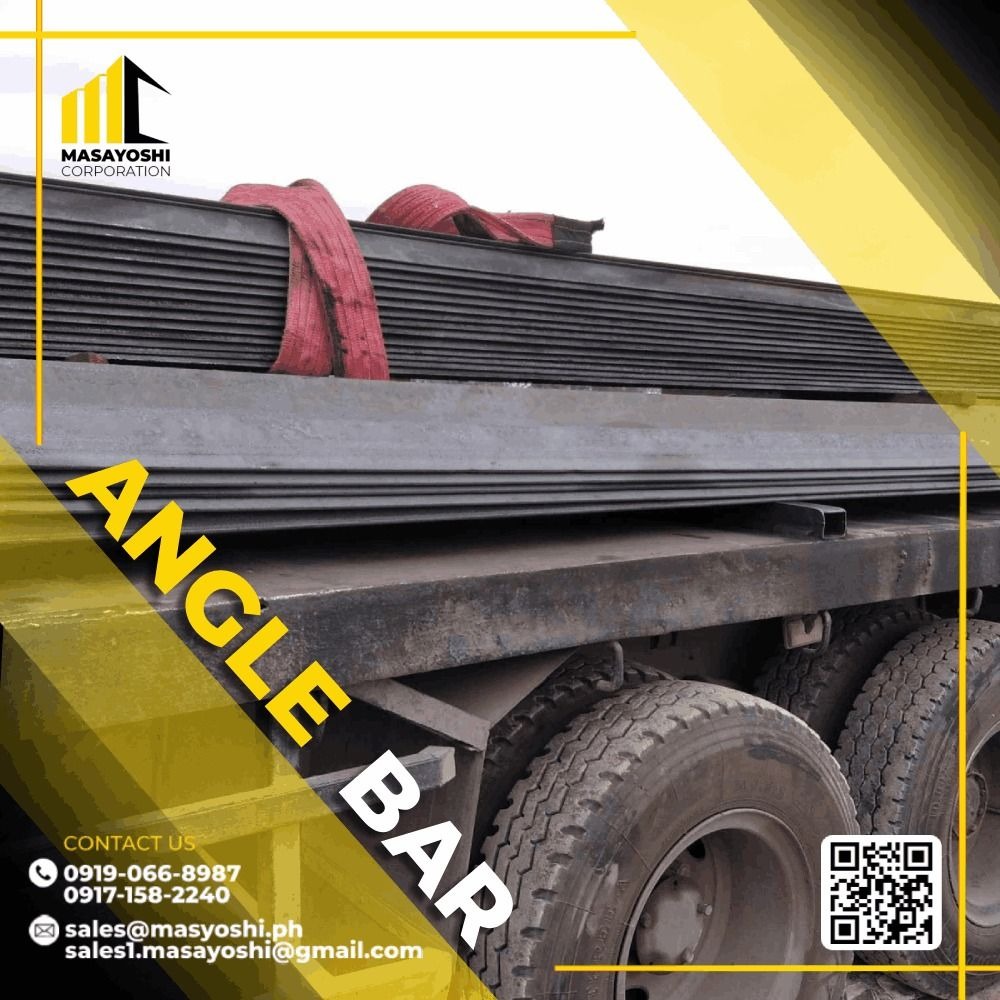 Angle bar 6mm x 1 x 1 x 6m, Angle bar 6mm x2x 2 x 6,Steel deck, Channel ...