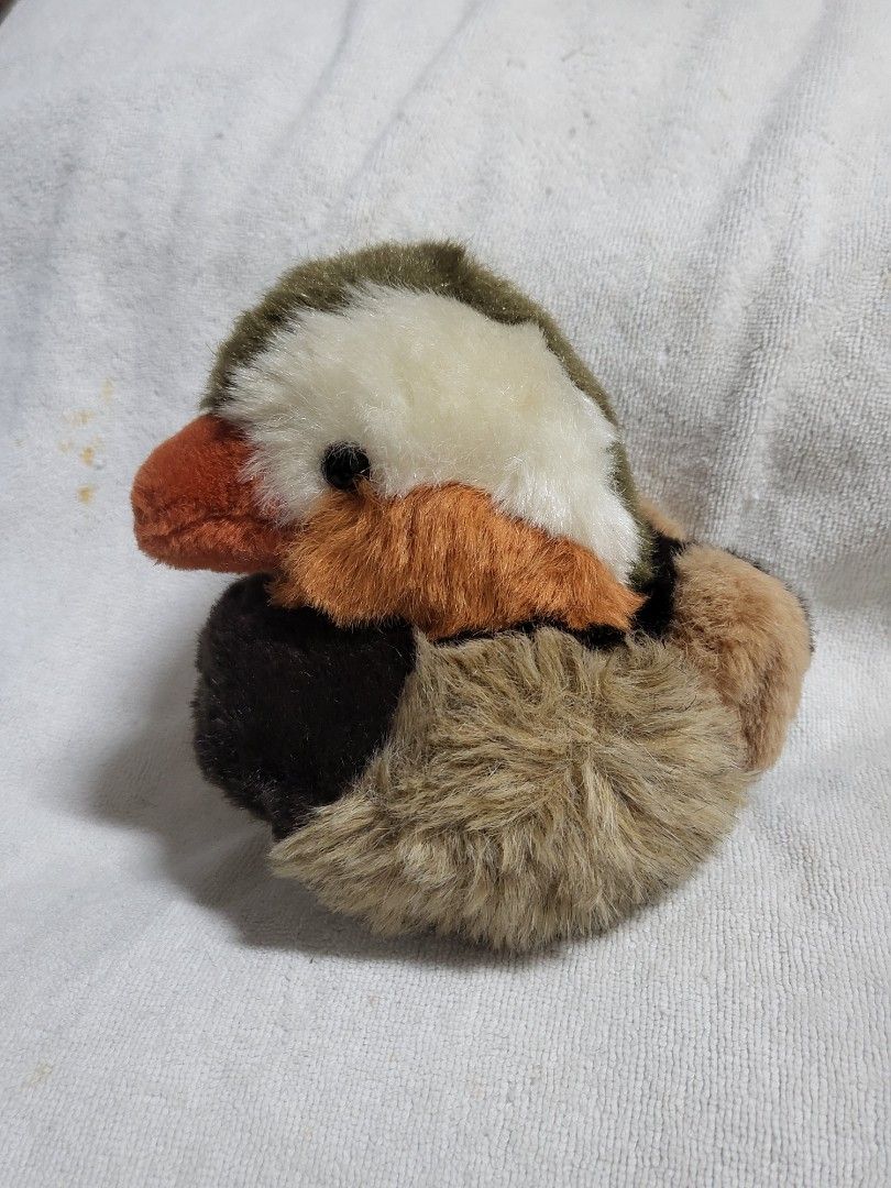 Authentic Rare Vintage Sekiguchi Mandarin Duck Plush Soft Toy, Hobbies ...