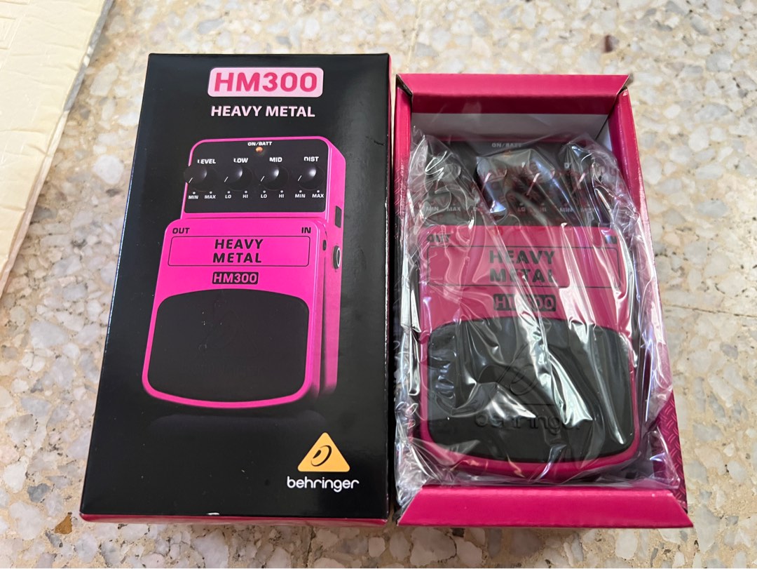 Behringer HM300 Heavy Metal Distortion Effects Pedal, Audio, Other ...