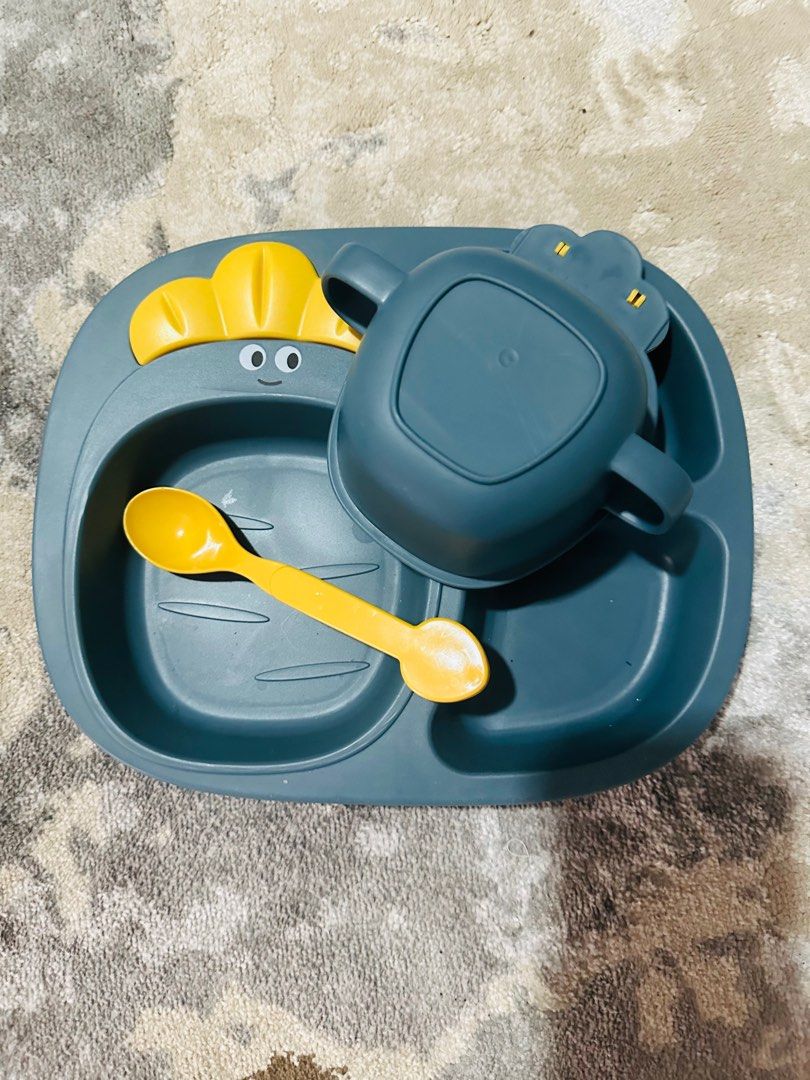 Bekas pinggan mangkuk bby set, Babies & Kids, Baby Nursery & Kids ...