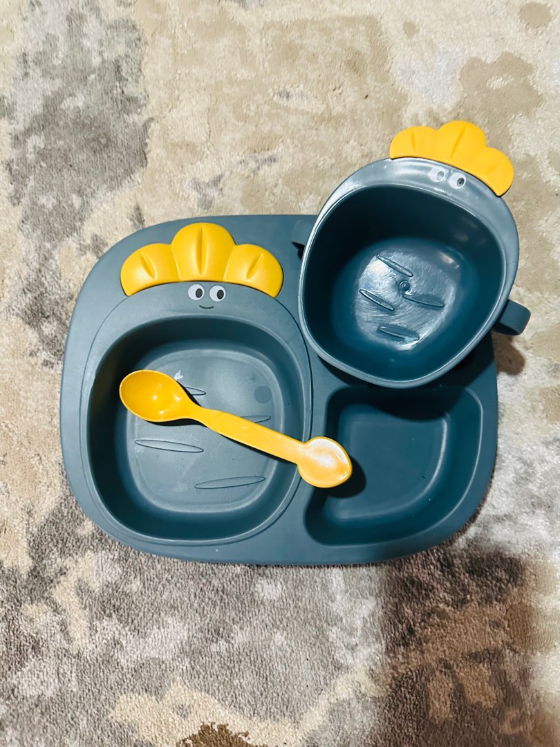 Bekas pinggan mangkuk bby set, Babies & Kids, Baby Nursery & Kids ...