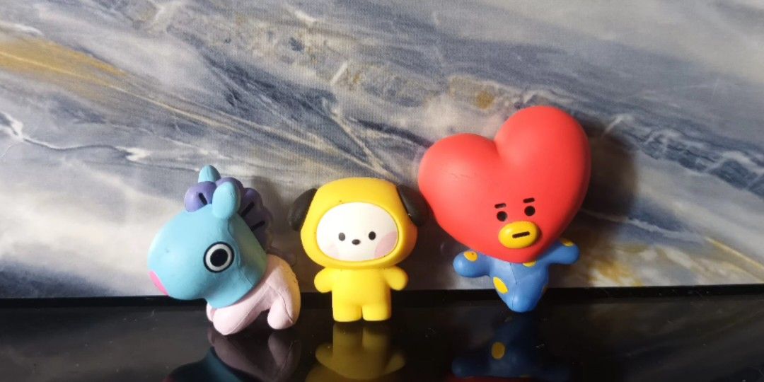 BT21 - Tata Mang Chimmy Figure Set, Hobbies & Toys, Toys & Games on Carousell