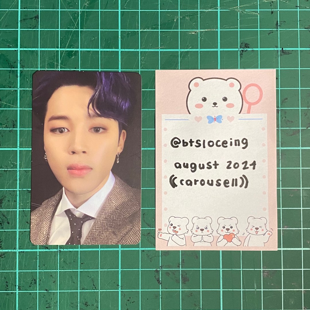 BTS Jimin Map of The Soul 7 (Mots Version 3), Hobbies & Toys, Collectibles & Memorabilia, K-Wave ...