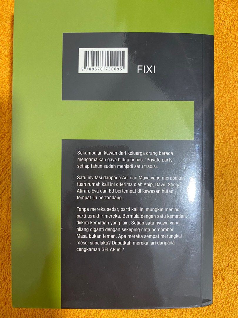 Buku Fixi Gelap, Hobbies & Toys, Books & Magazines, Storybooks on Carousell