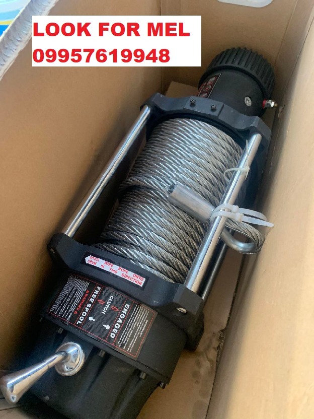 CAR WINCH 17000LBS 24V, Commercial & Industrial, Construction Tools ...