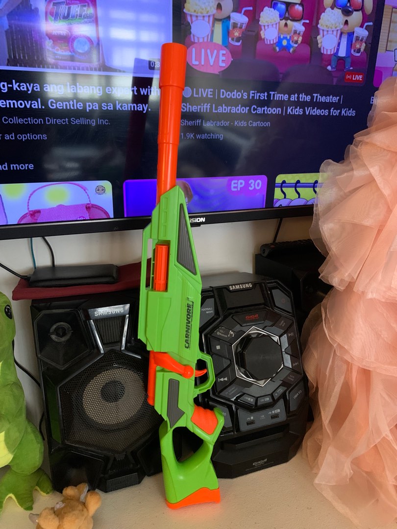 Carnivore Nerf gun shooter, Hobbies & Toys, Toys & Games on Carousell