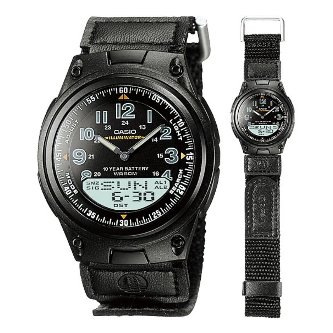 Casio Rare Vintage Analog Digital AW-80V, Men's Fashion, Watches ...