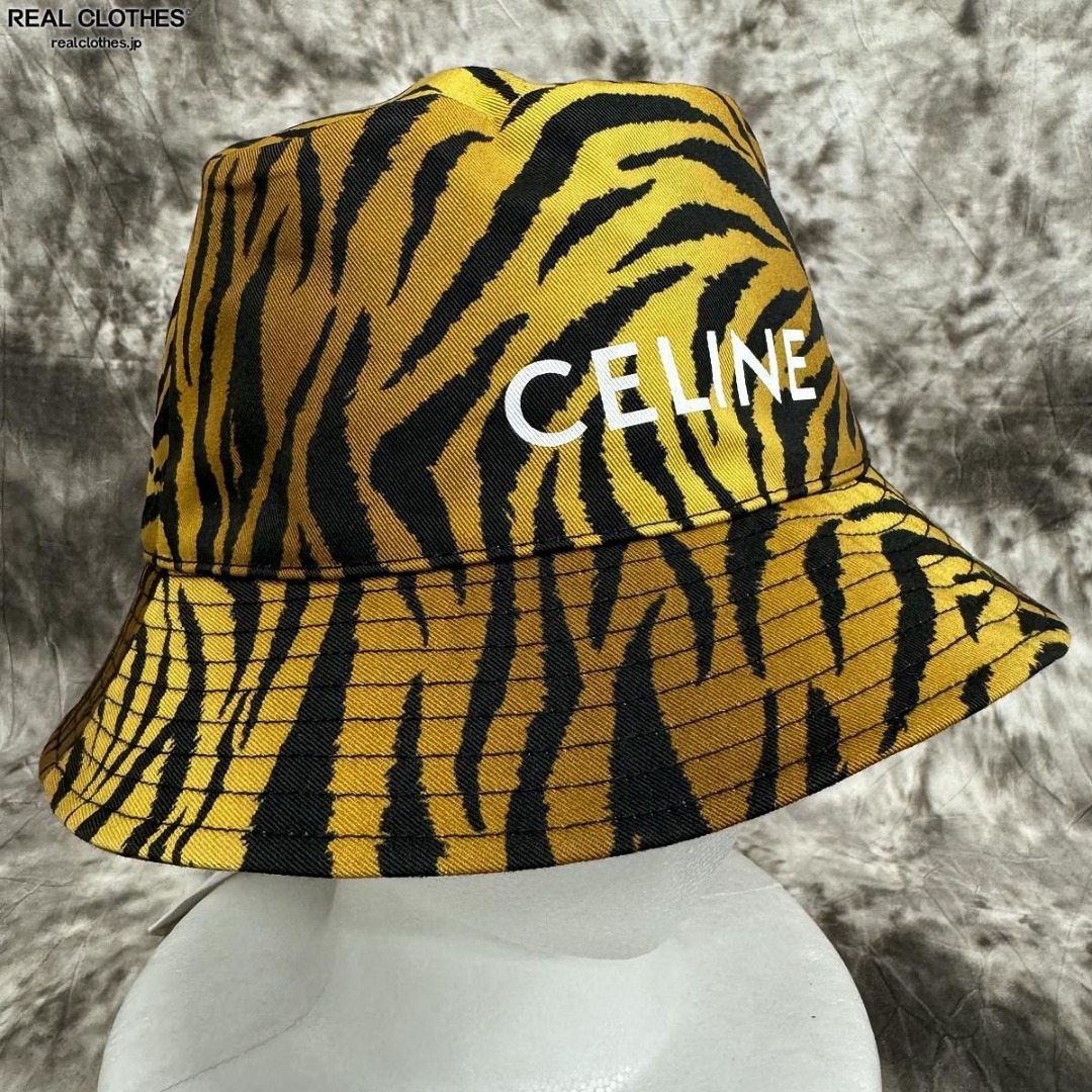 CELINE Animal Print Bucket Hat, Men's Fashion, Watches & Accessories ...