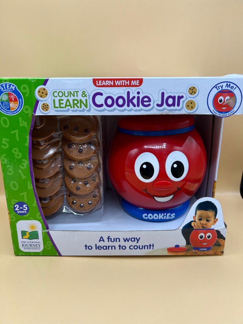 COUNTING COOKIE JAR, Hobbies & Toys, Toys & Games on Carousell