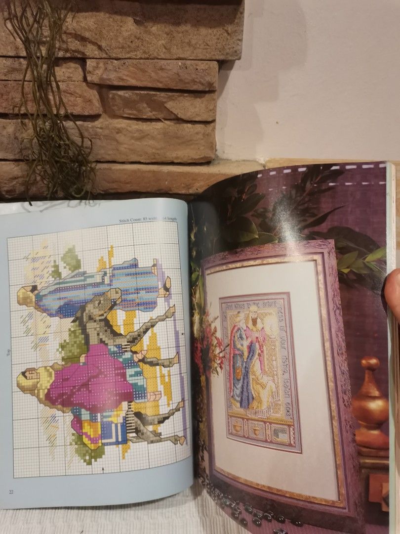 Cross stich book - Heavenly Cross Stich, Hobbies & Toys, Stationery ...