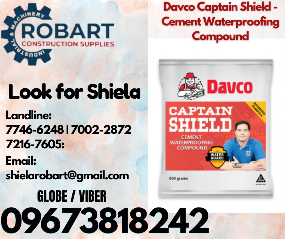 Davco Captain Shield - Cement Waterproofing Compound, Commercial ...