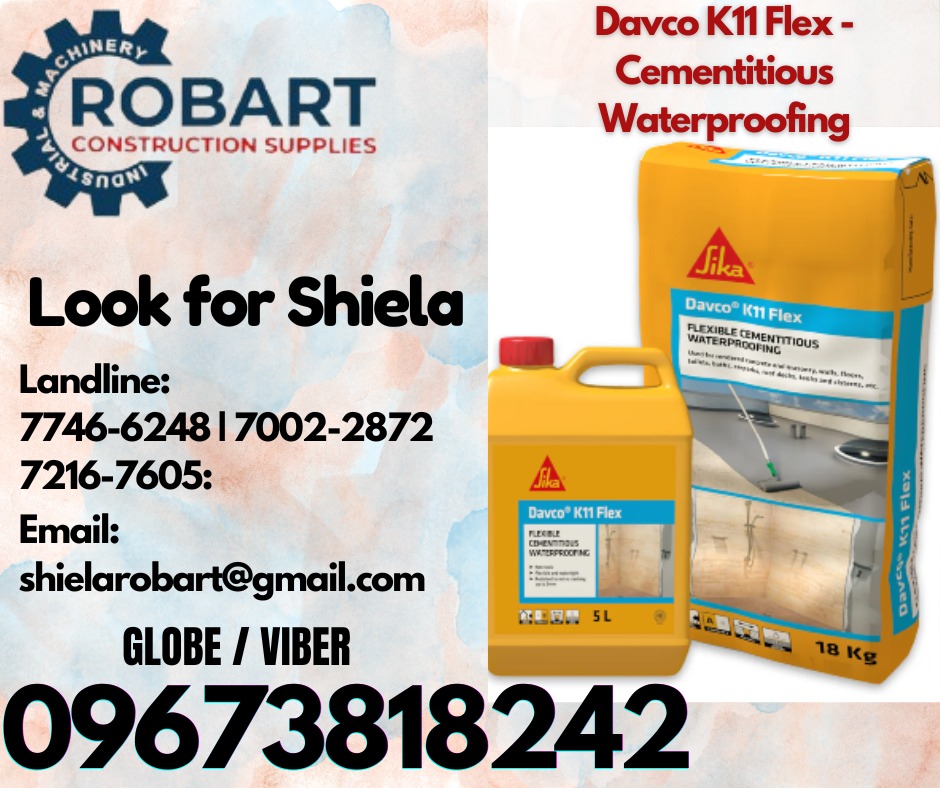 Davco K11 Flex - Cementitious Waterproofing, Commercial & Industrial ...