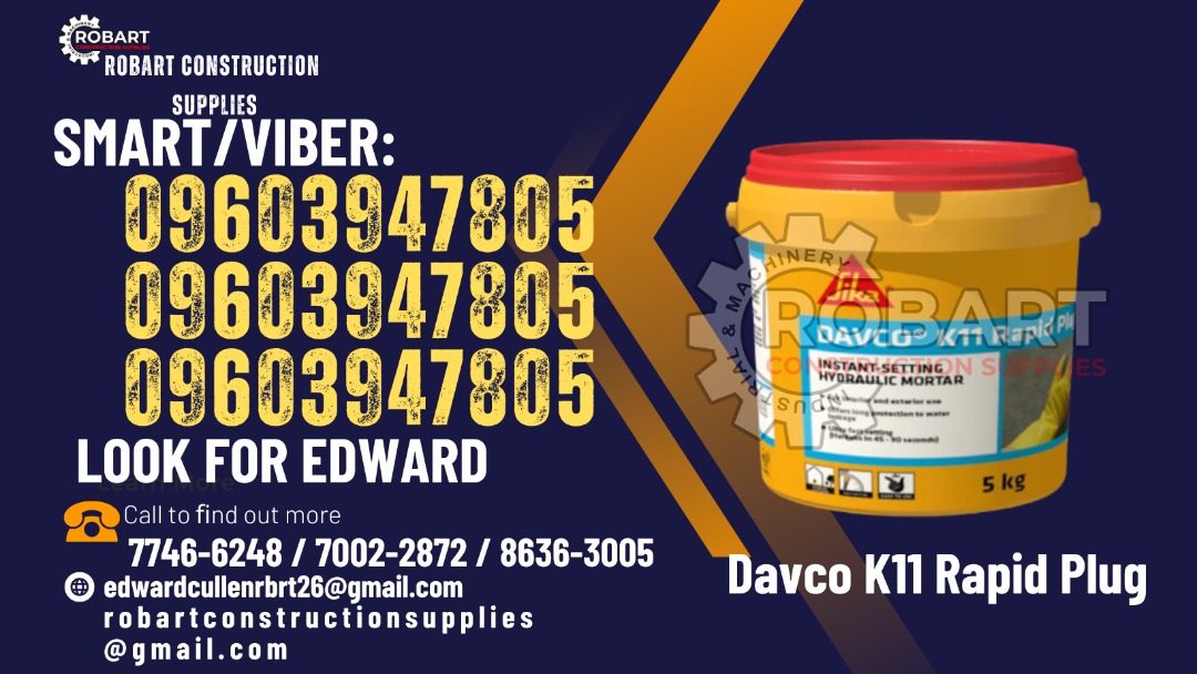 Davco K11 Rapid Plug, Commercial & Industrial, Construction & Building ...