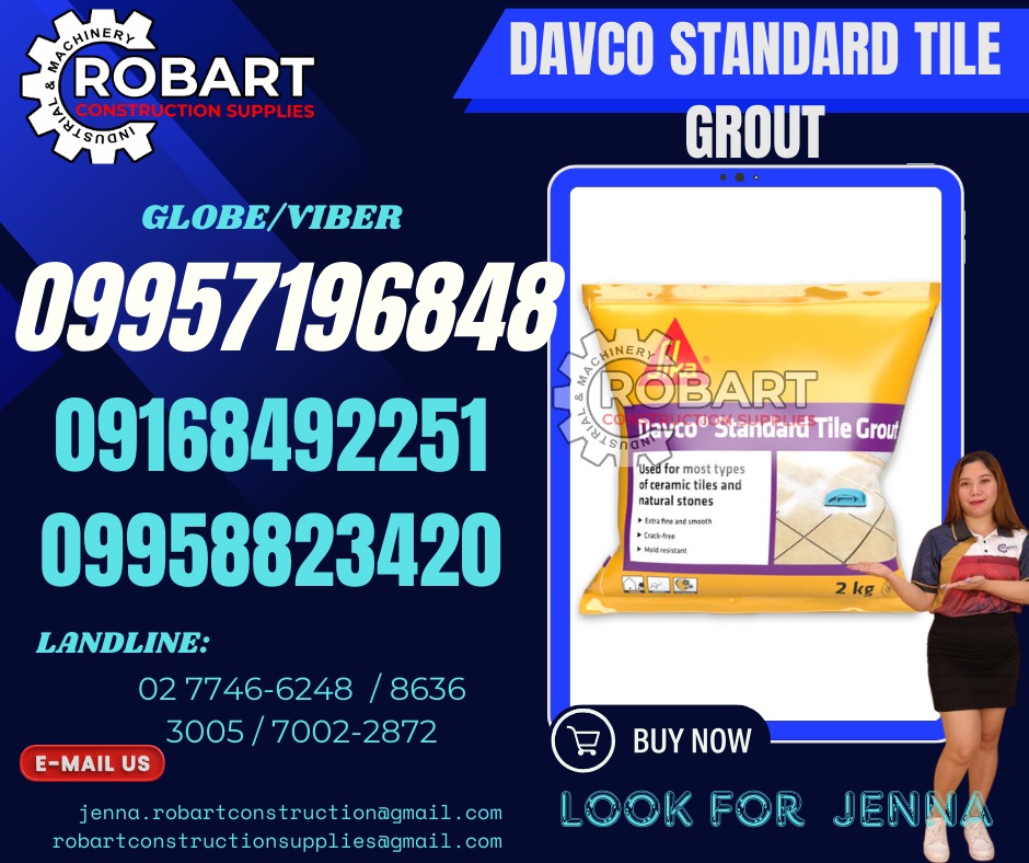 davco standard grout 2grams, Commercial & Industrial, Construction ...