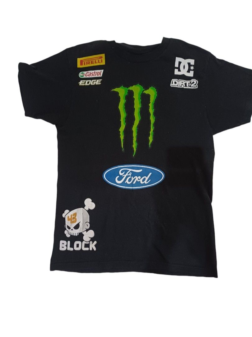 DC monster energy ken block #43, Men's Fashion, Tops & Sets, Tshirts ...