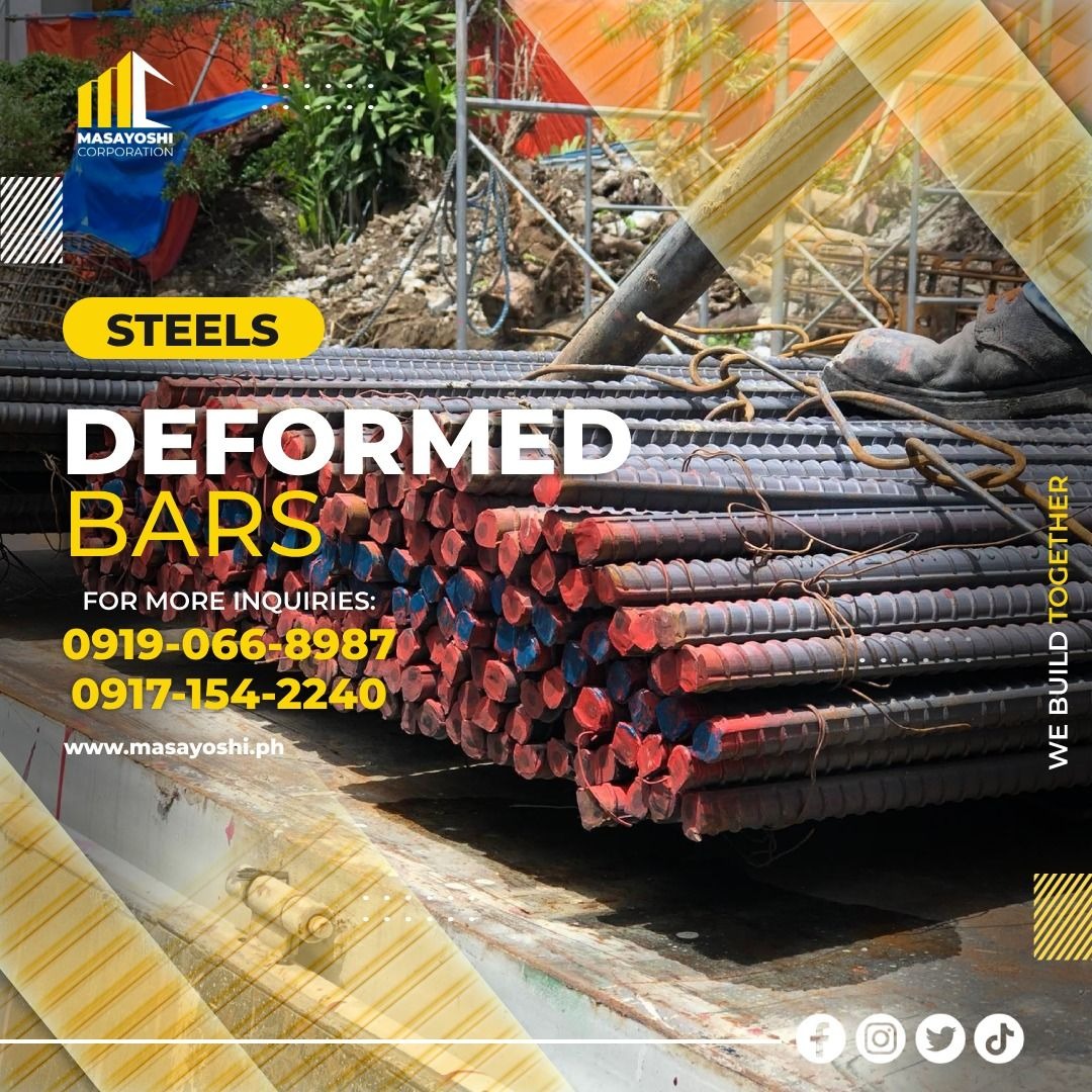 Deformed Bar 7mm x 6m | Reinforcement Bar | Steel Bars | Rebar | RSB ...
